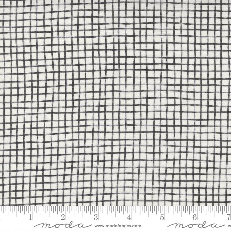 Late October Vanilla Black Grid 55592 13 designed by Sweetwater for Mo ...